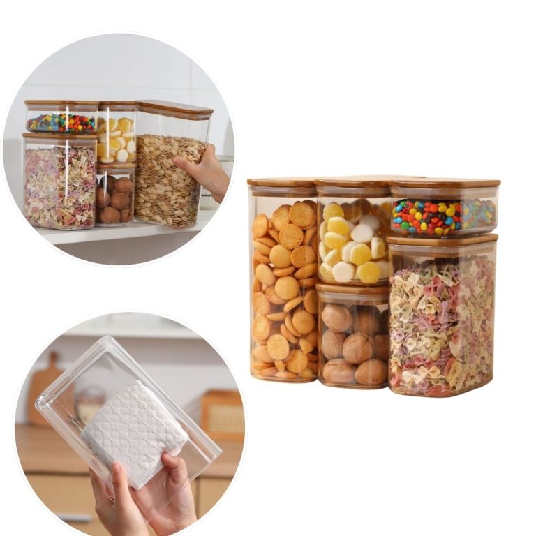 Minhaj Homeware – Food Storage Containers 5piece Set 108357/5 – Kwik ...